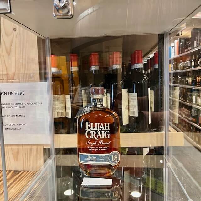 Elijah Craig 18 Year Drawing - Harbor Springs Market